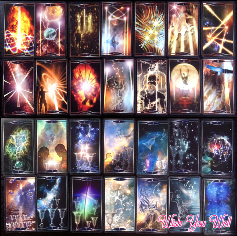 "Quantum Tarot" deck review – the energy of space and light | Wish You Well